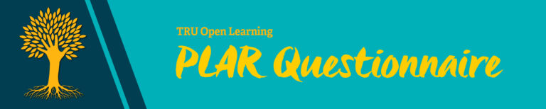 TRU Open Learning PLAR